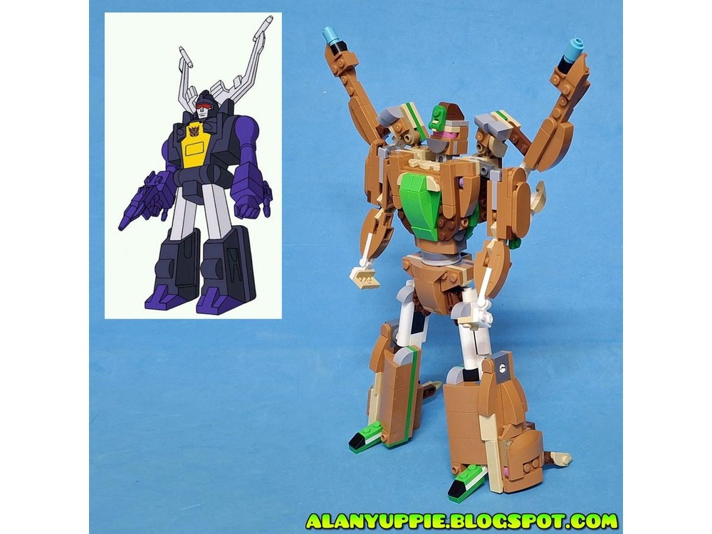 LEGO MOC-246326 Transformer Insecticon Shrapnel using LEGO Creator ...
