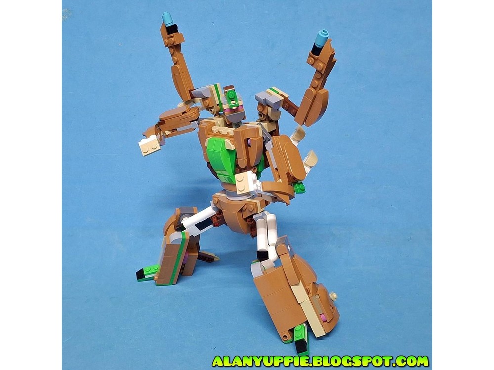 LEGO MOC-246326 Transformer Insecticon Shrapnel using LEGO Creator ...