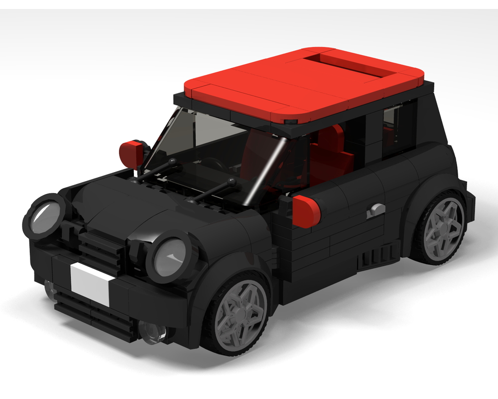 LEGO MOC Mini Cooper R56 by SpicyDesigns | Rebrickable - Build with LEGO