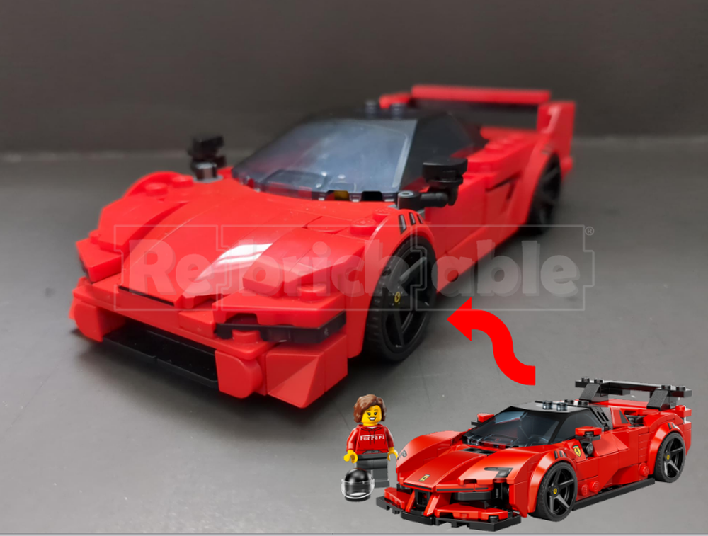 LEGO MOC-246348 77254 '90 Acura NSX by yumurs | Rebrickable - Build ...