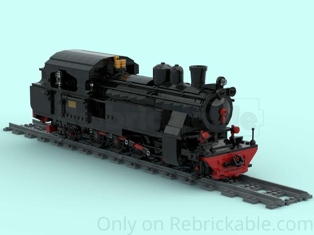 LEGO MOC-246356 D14 Locomotive by ilovetrains99 | Rebrickable - Build ...