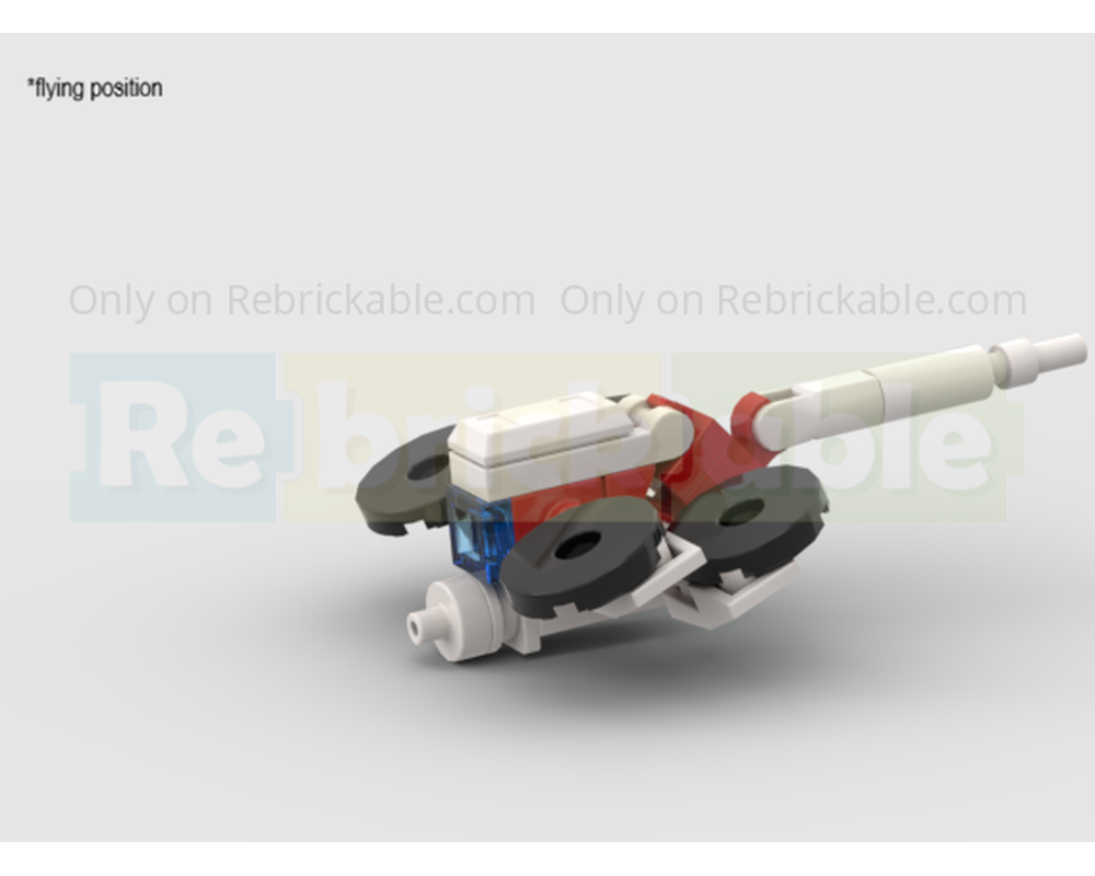 LEGO MOC "dragonfly" sci-fi medical drone by sir stinky builds ...