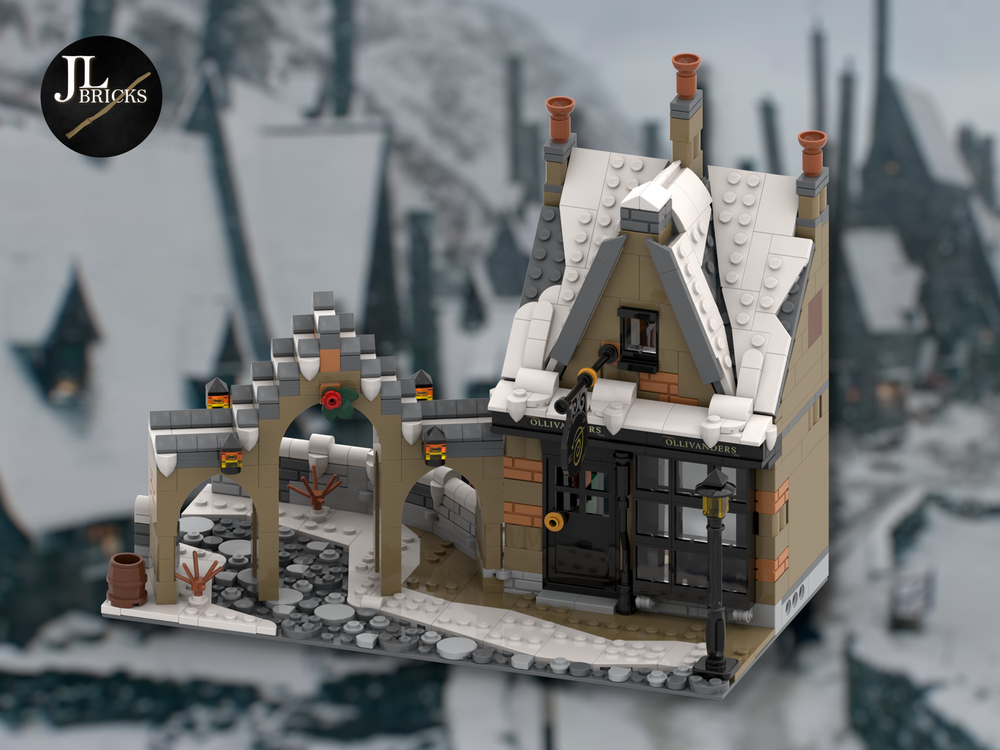 LEGO MOC Ollivanders Hogsmeade Village Expansion by JL.Bricks ...