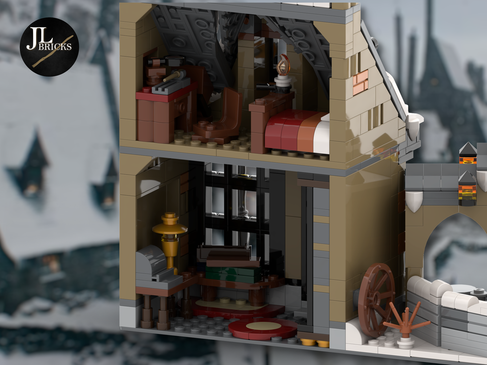 LEGO MOC-246393 Ollivanders Hogsmeade Village Expansion by JL.Bricks ...