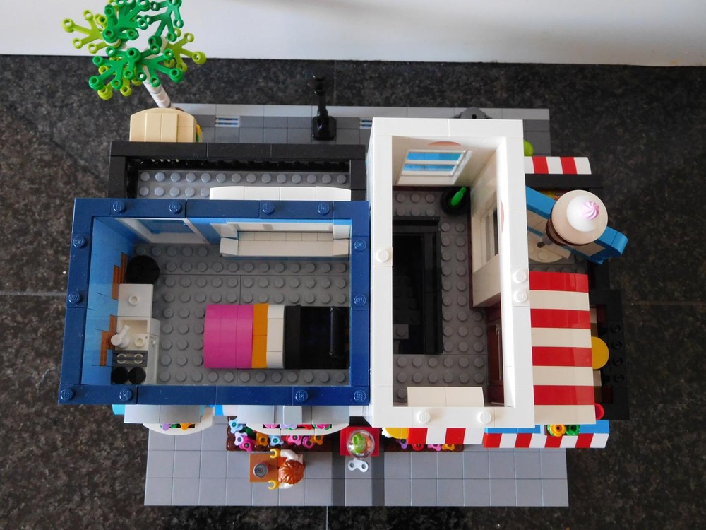 LEGO MOC Food Court by Klaartje68 | Rebrickable - Build with LEGO