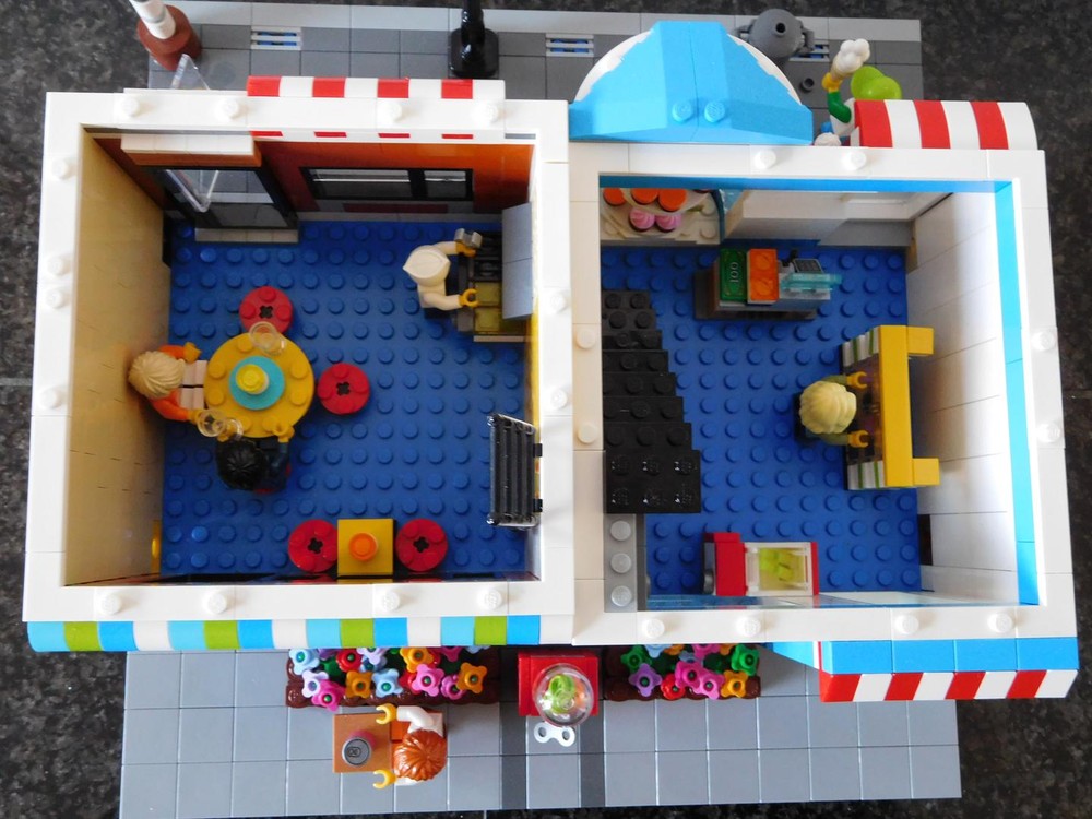 LEGO MOC Food Court by Klaartje68 | Rebrickable - Build with LEGO