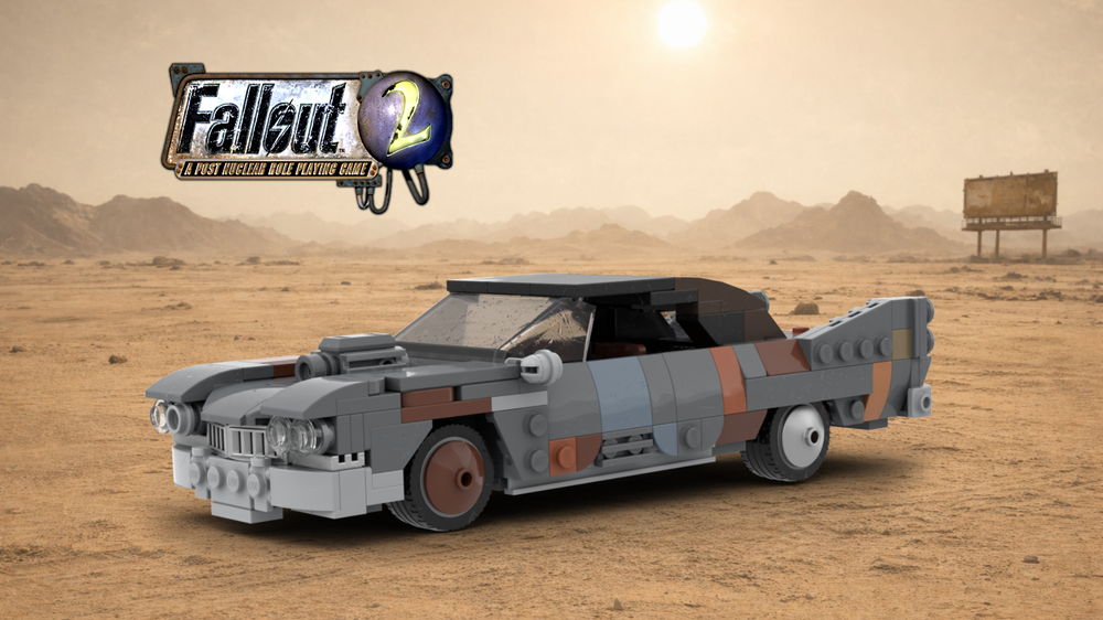 LEGO MOC Highwayman | Fallout 2 by obiblock | Rebrickable - Build with LEGO