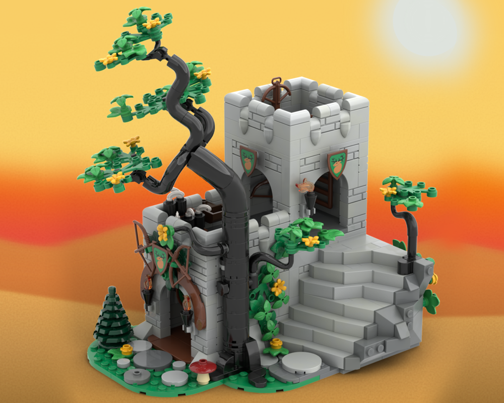 LEGO MOC-246427 Overgrown Outpost by GoblinBuilder | Rebrickable ...