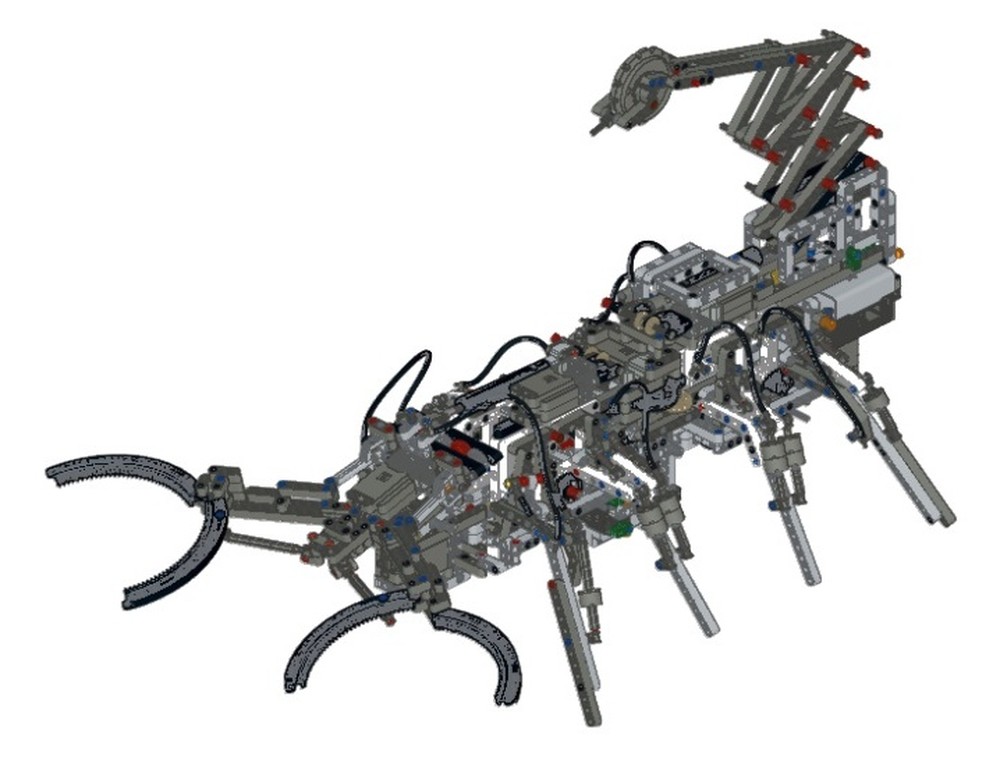 LEGO MOC-246438 42100 model B scorpion by RoysylR | Rebrickable - Build ...