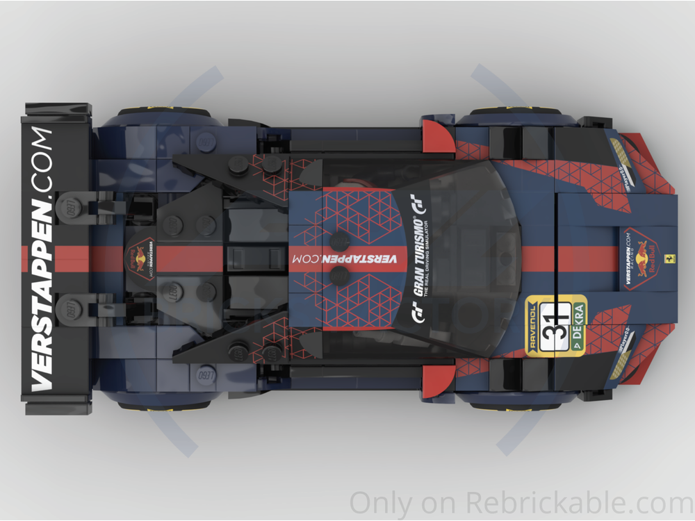 LEGO MOC-246450 Ferari 296 GT3 by Pit Lane Bricks Factory | Rebrickable ...