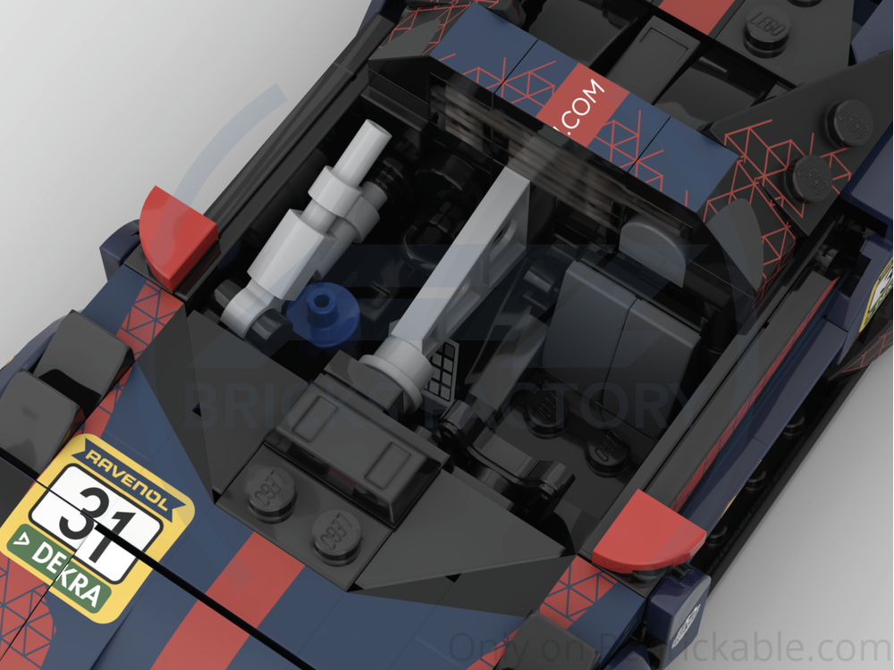 LEGO MOC-246450 Ferari 296 GT3 by Pit Lane Bricks Factory | Rebrickable ...