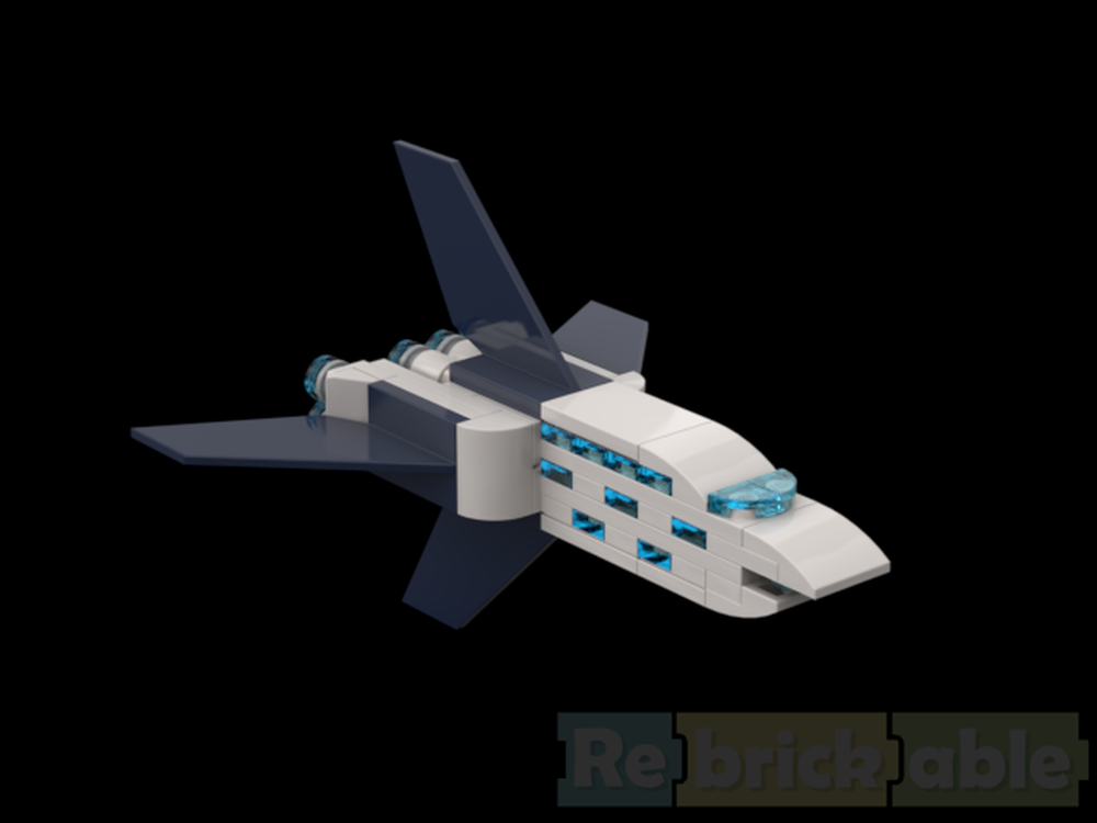 LEGO MOC Boeing LSL-70707 Starliner by MOCStar | Rebrickable - Build ...