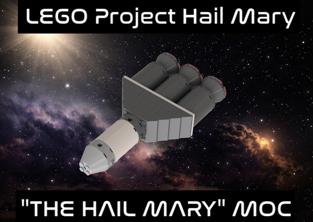 LEGO MOC-246458 Project Hail Mary "The Hail Mary" Spacecraft (Book ...