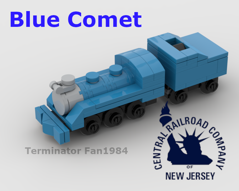LEGO MOC Mini Blue Comet by TerminatorFan1984 | Rebrickable - Build ...