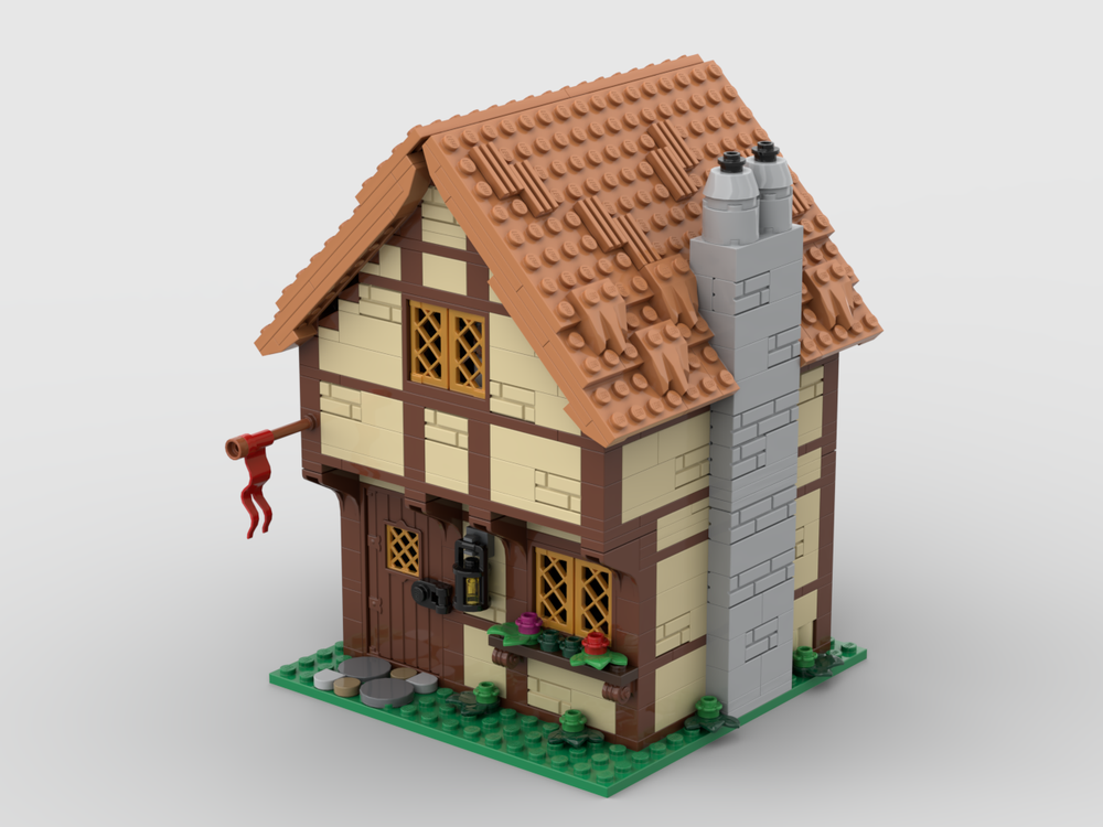 LEGO MOC-246528 Tavern Inn by Kunu1990 | Rebrickable - Build with LEGO