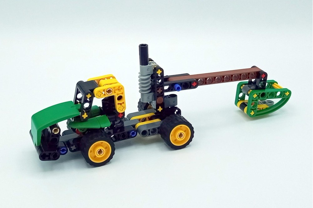 LEGO MOC 42218 Cherry Picker by Nequmodiva | Rebrickable - Build with LEGO
