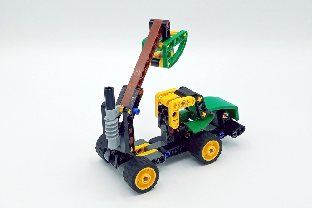 LEGO MOC 42218 Cherry Picker by Nequmodiva | Rebrickable - Build with LEGO