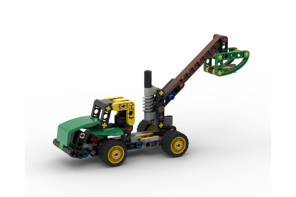 LEGO MOC 42218 Cherry Picker by Nequmodiva | Rebrickable - Build with LEGO