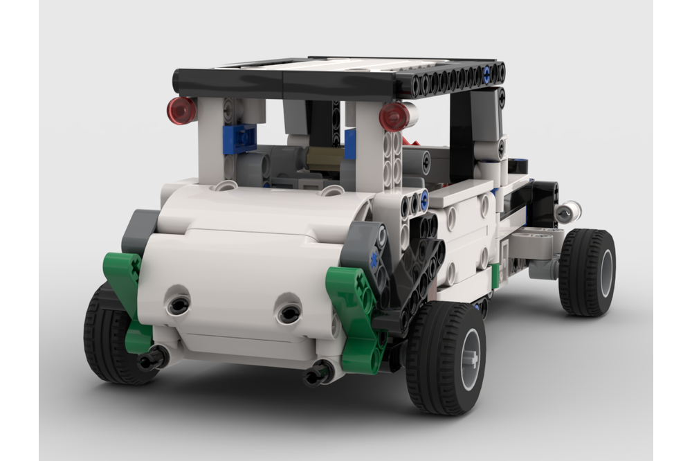 LEGO MOC 42167 - Hot Rod by tommy07 | Rebrickable - Build with LEGO