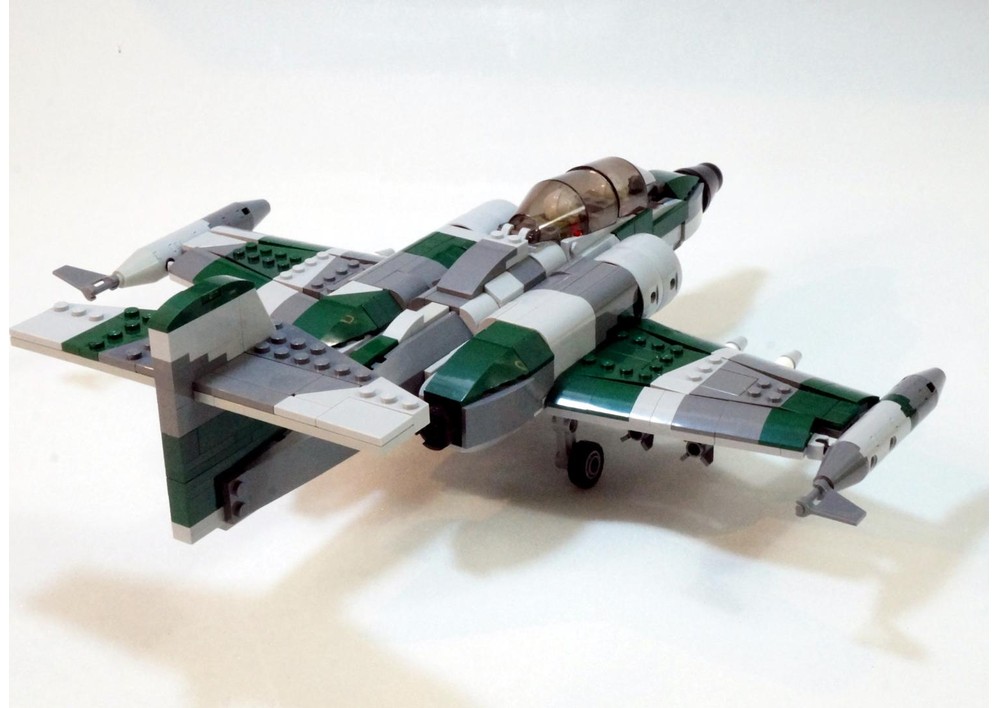 LEGO MOC CF-100 Canuck by Paulmanaitor | Rebrickable - Build with LEGO