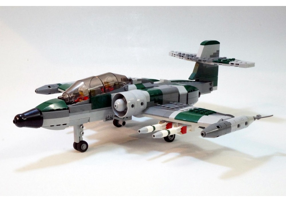 LEGO MOC CF-100 Canuck by Paulmanaitor | Rebrickable - Build with LEGO