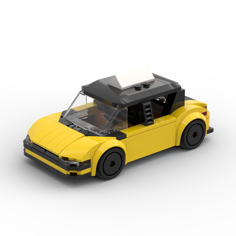 LEGO MOC 60487 Taxi, 8 stud wide by VincentDeJong | Rebrickable - Build ...