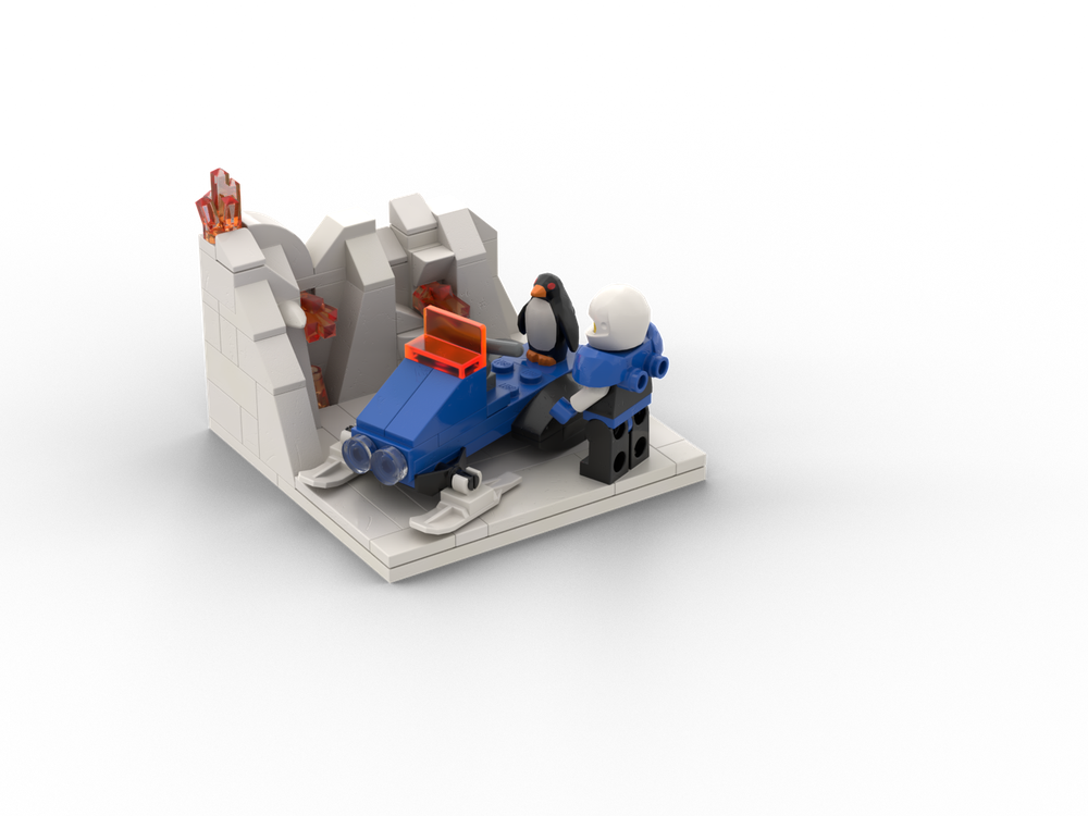 LEGO MOC Display for IcePlanet CMF by DarthBrickus | Rebrickable ...