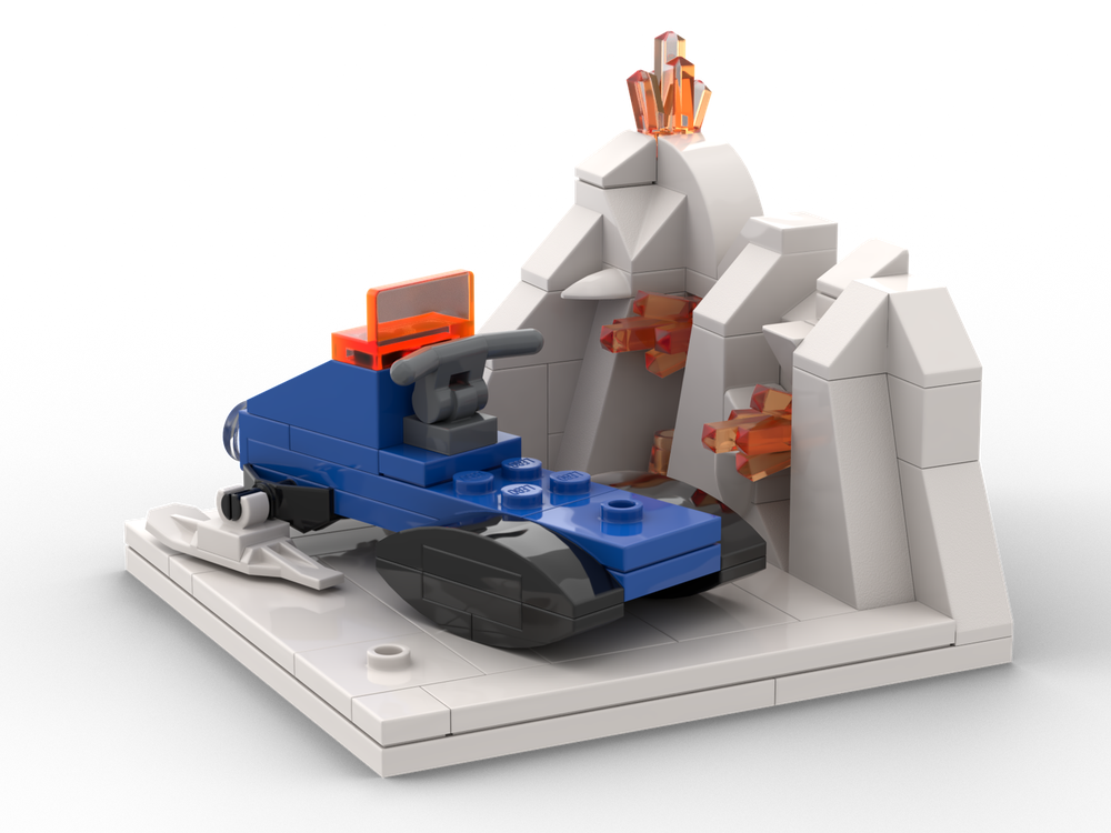 LEGO MOC Display for IcePlanet CMF by DarthBrickus | Rebrickable ...