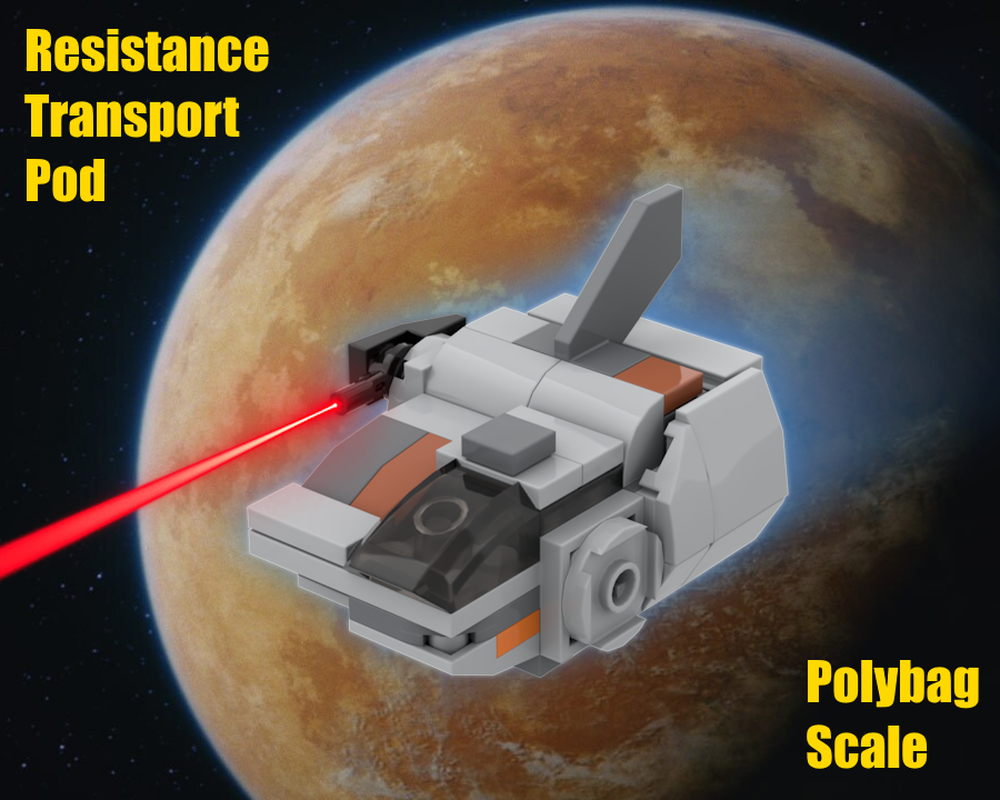 LEGO MOC-246594 Resistance Transport Pod by Justzilla | Rebrickable ...