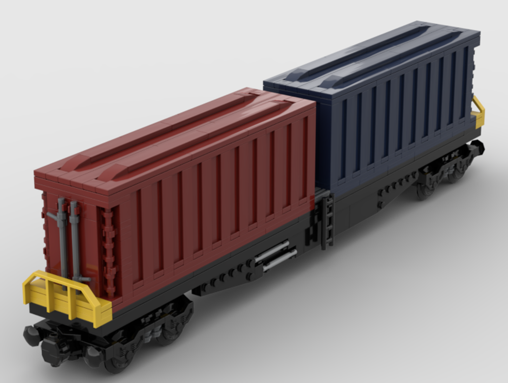 LEGO MOC Simple Train Car Wagon by Swixie Bricks | Rebrickable - Build ...