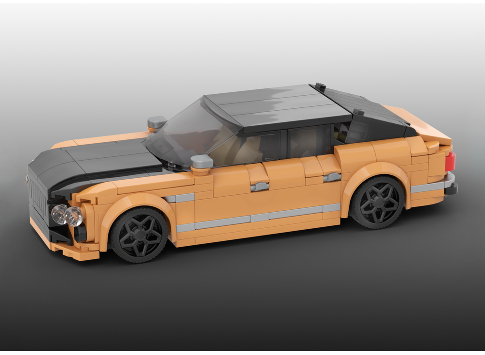 LEGO MOC Bentley Flying Spur Mulliner W12 by Coral_Bricky | Rebrickable ...