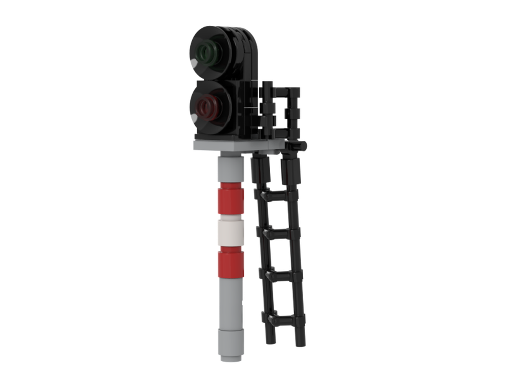 LEGO MOC-246617 Basic Rail Signal (UK/EU based design) by Yttrium ...
