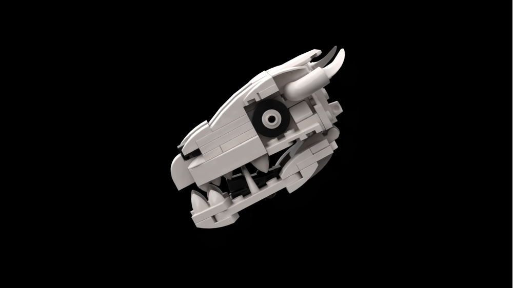 LEGO MOC Undertale Gaster Blaster by LordFindogask734 | Rebrickable ...