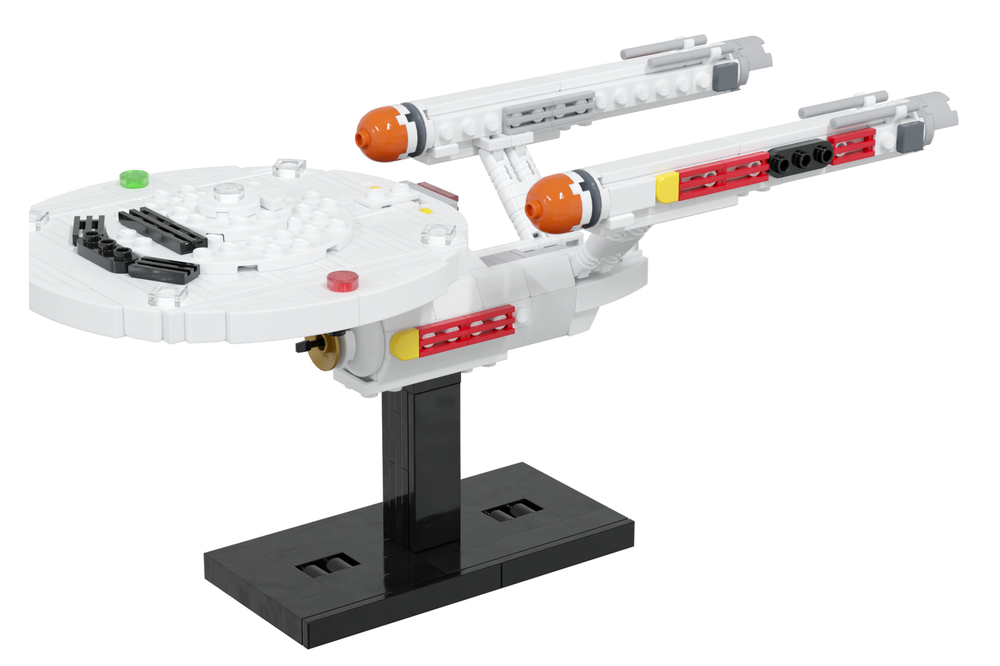 LEGO MOC-246652 Constitution class (Ent-D Scale) by Lilium Brick Yards ...