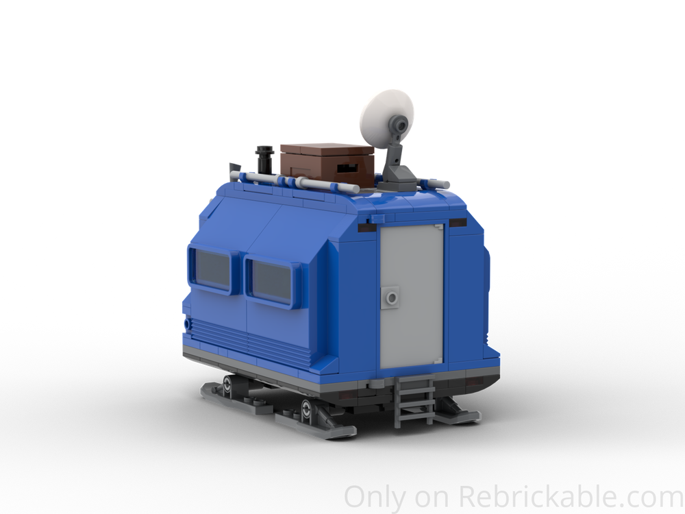 LEGO MOC Upgraded Nostalgia: Arctic Trailer: set 6520 trailer revisited ...