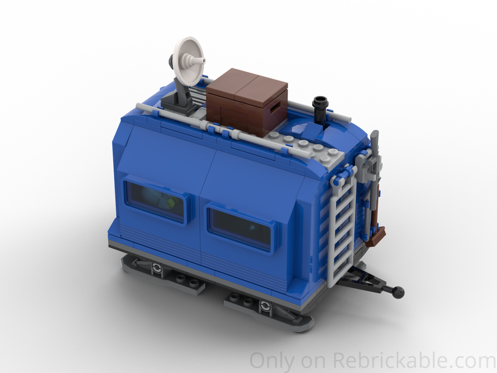 LEGO MOC Upgraded Nostalgia: Arctic Trailer: set 6520 trailer revisited ...
