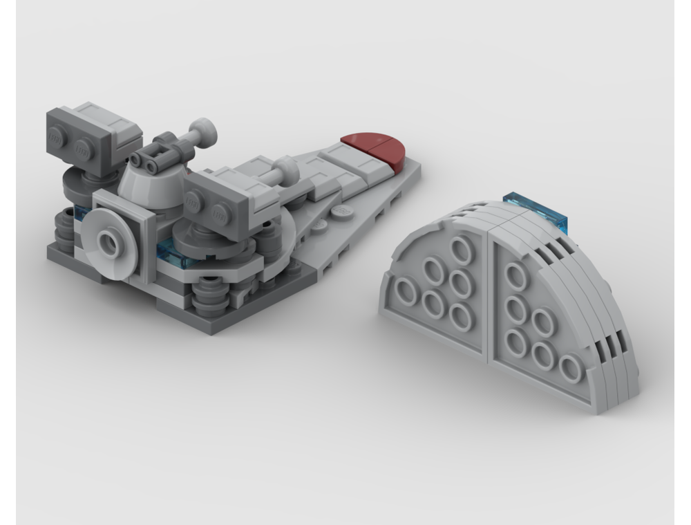 LEGO MOC 30708 Imperial Star-Destroyer and Surface Shield Generator (SW ...