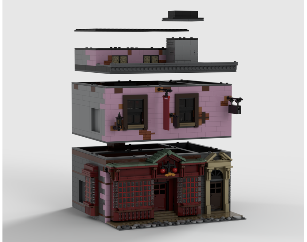 LEGO MOC-246686 Book 2 of Set 75978 Modular Expansion MOC by Brick_E ...