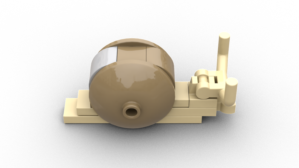 LEGO MOC Realistic Snail by mox.mocs | Rebrickable - Build with LEGO
