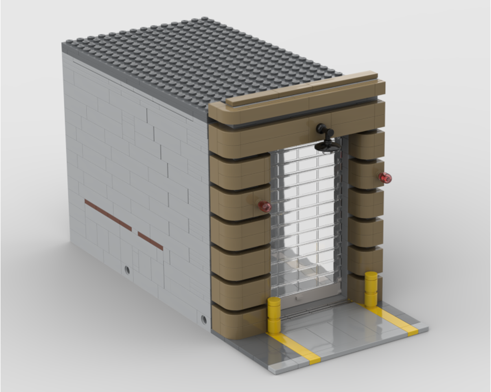 LEGO MOC Left Engine Bay - Modular Fire Station by reggieranger ...