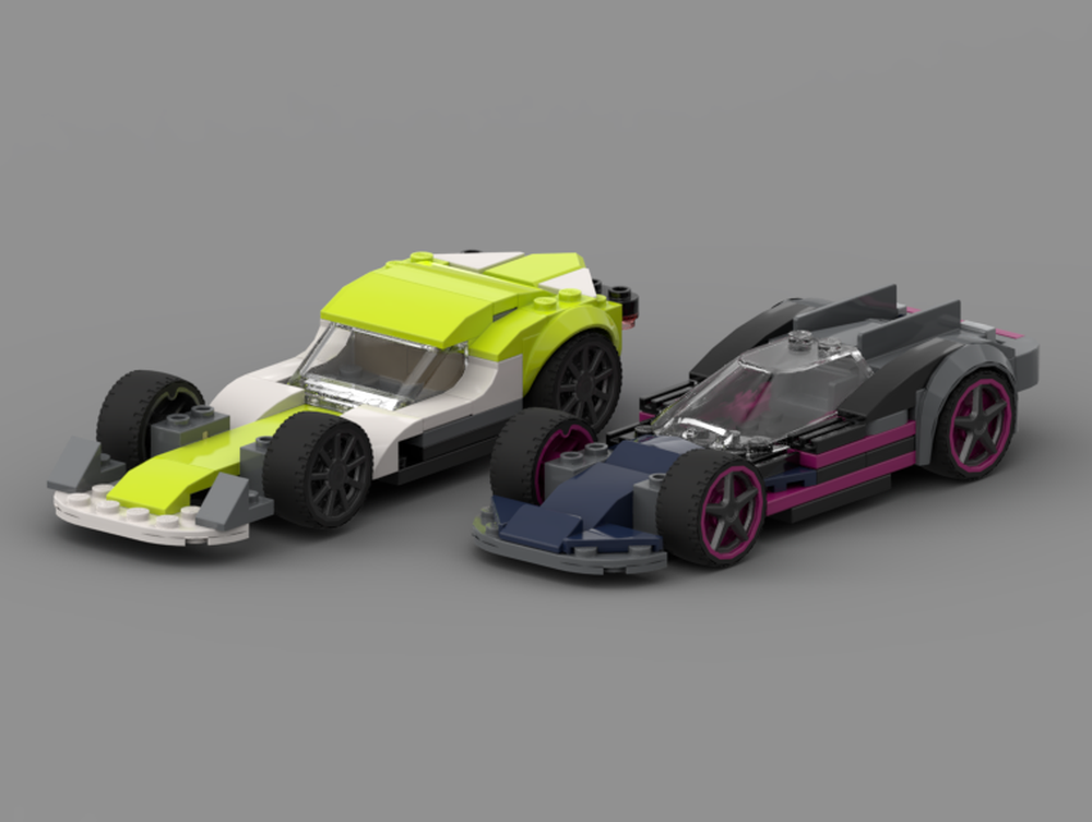 LEGO MOC Cyber Speeder and Cyber Rat (60415 alt) by DRT16 | Rebrickable ...