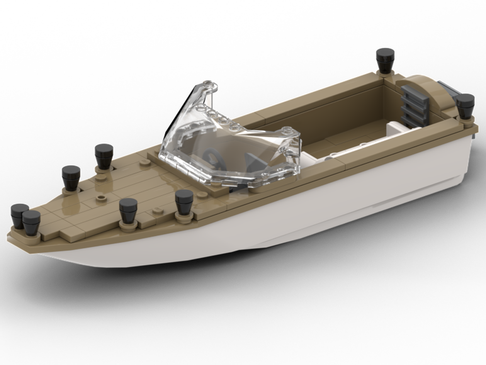 LEGO MOC Luxury Motorboat by MIDDLEARTHORN | Rebrickable - Build with LEGO