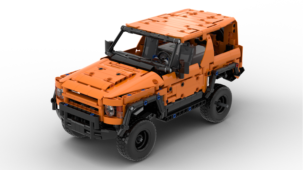 LEGO MOC-246749 Land Rover Defender by stily | Rebrickable - Build with ...
