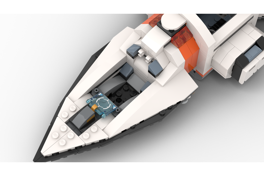 LEGO MOC-246769 Modular Spaceship Alpha by LCas89 | Rebrickable - Build ...