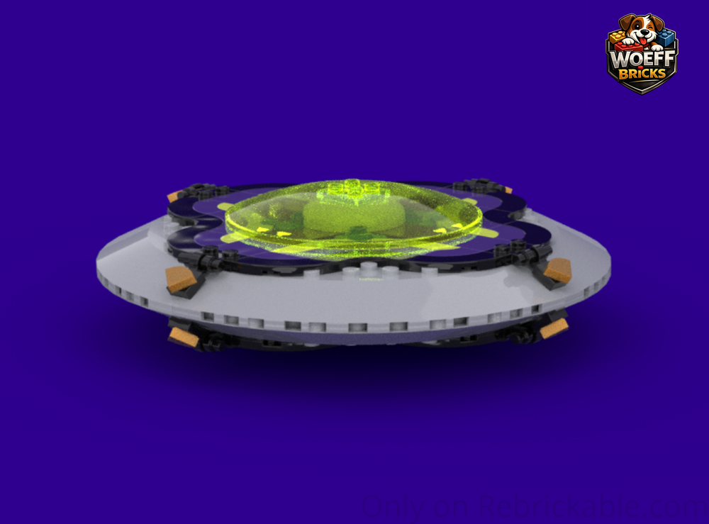 LEGO MOC Ufo by Woeff Bricks | Rebrickable - Build with LEGO