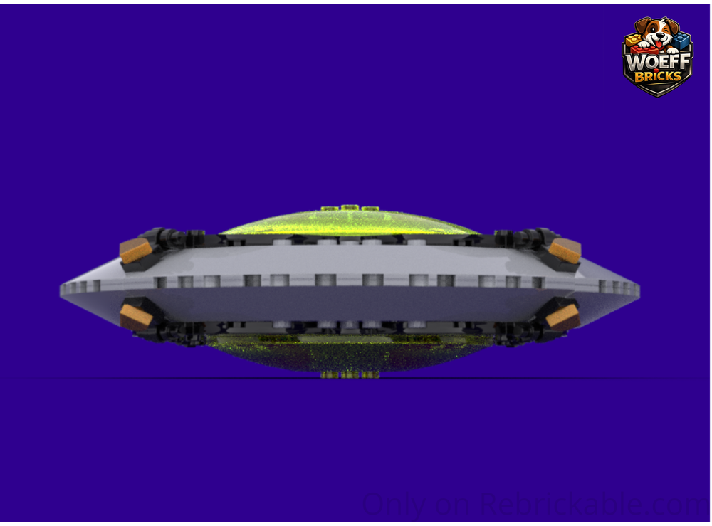 LEGO MOC Ufo by Woeff Bricks | Rebrickable - Build with LEGO