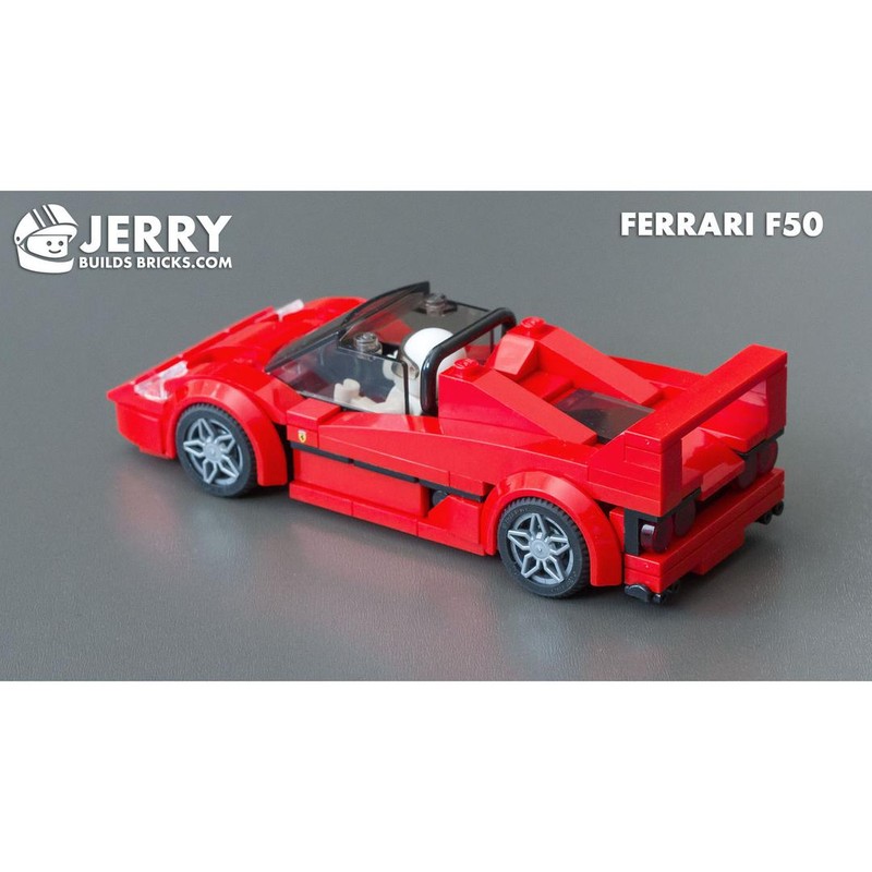 LEGO MOC Ferrari F50 by jerrybuildsbricks | Rebrickable - Build with LEGO