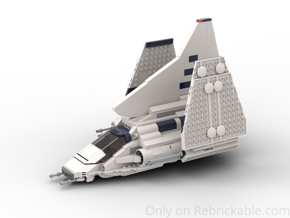 LEGO MOC-246822 Mu-class transport shuttle by Hedu88 | Rebrickable ...