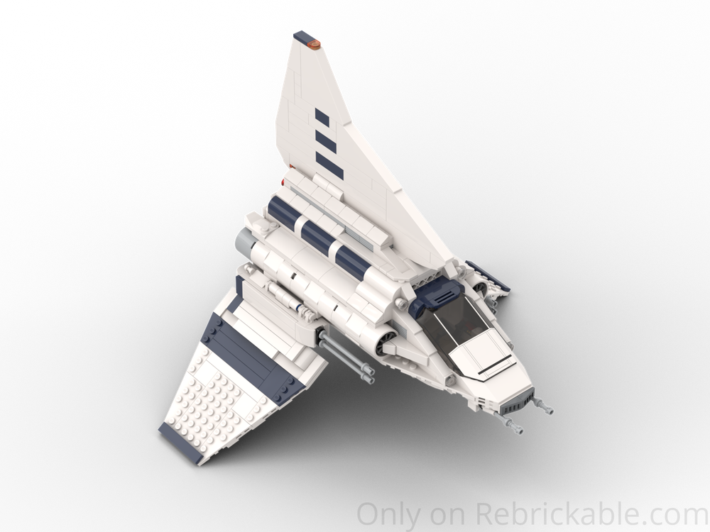 LEGO MOC-246822 Mu-class transport shuttle by Hedu88 | Rebrickable ...