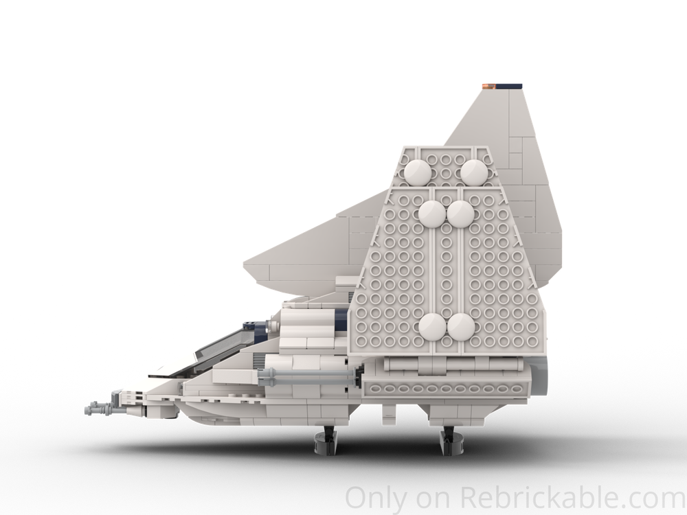 LEGO MOC-246822 Mu-class transport shuttle by Hedu88 | Rebrickable ...